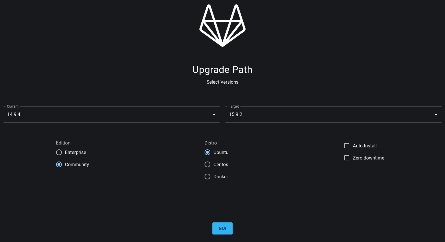 Easy GitLab Upgrading Using The Upgrade Path Tool - Rogue Security